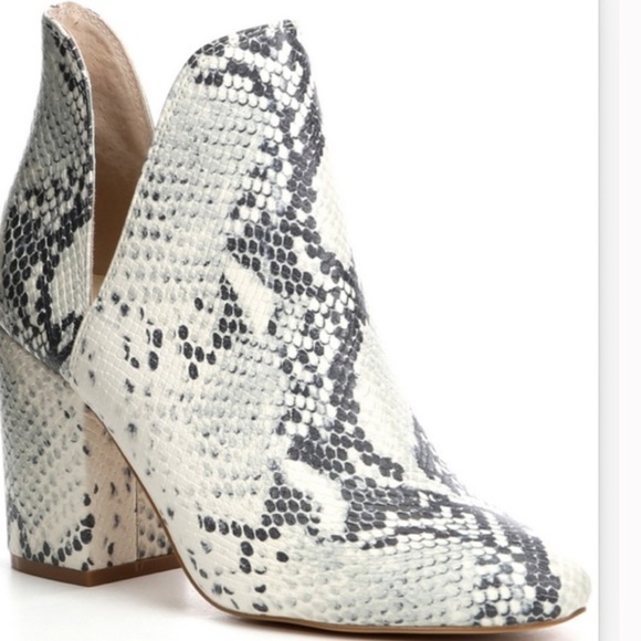 Steve Madden | Shoes | Steve Madden Snake Skin Bootie | Poshmark